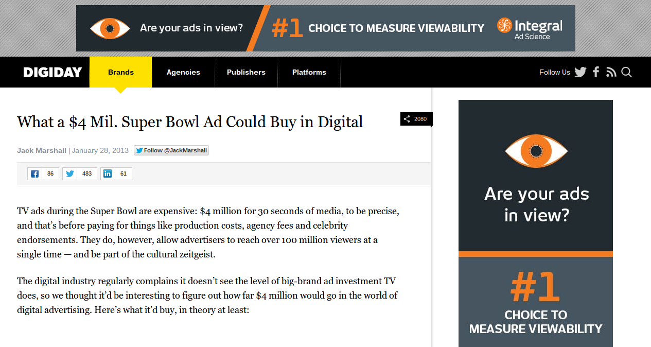 What is a homepage takeover for display advertising?
